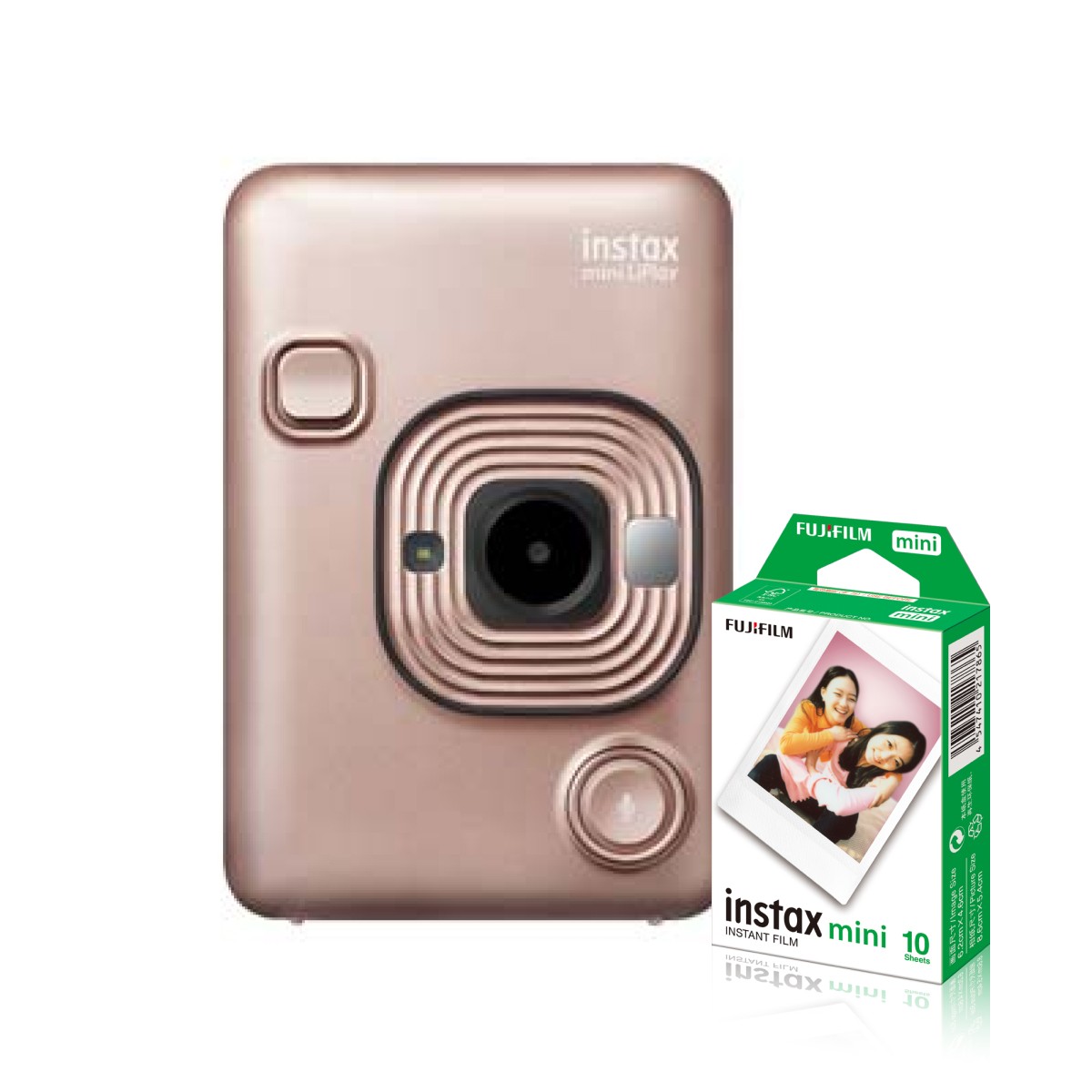 Buy Fujifilm Instax Mini LiPlay Hybrid Instant Camera - Misty White ...